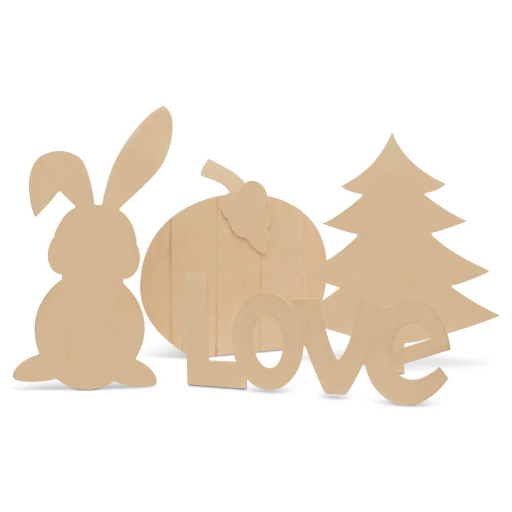 Large Wood Cutouts | Woodpeckers Crafts