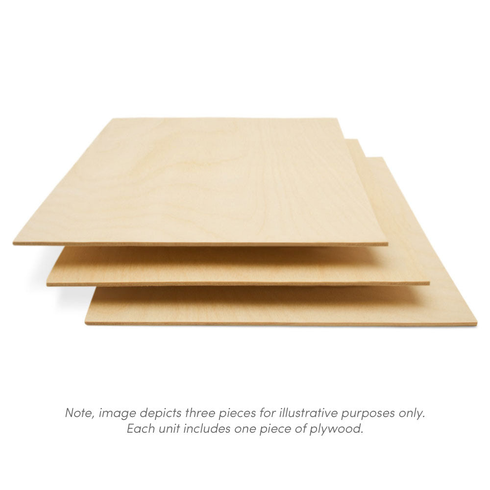1/8" x 12" x 18" Baltic Birch B/BB Plywood Sheets 3mm – Woodpeckers Crafts