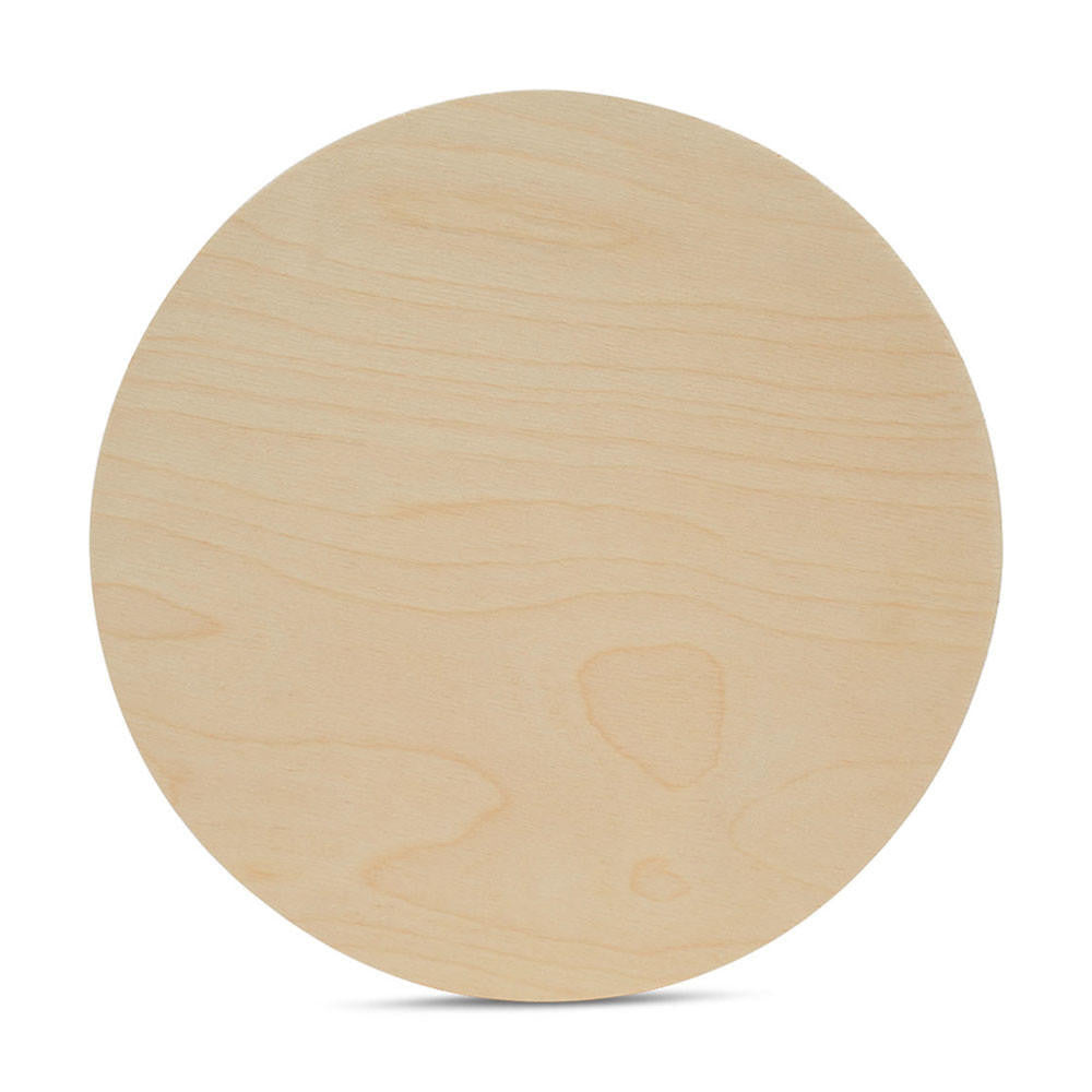 18" Wooden Circle Cutout, 1/4" Thick – Woodpeckers Crafts