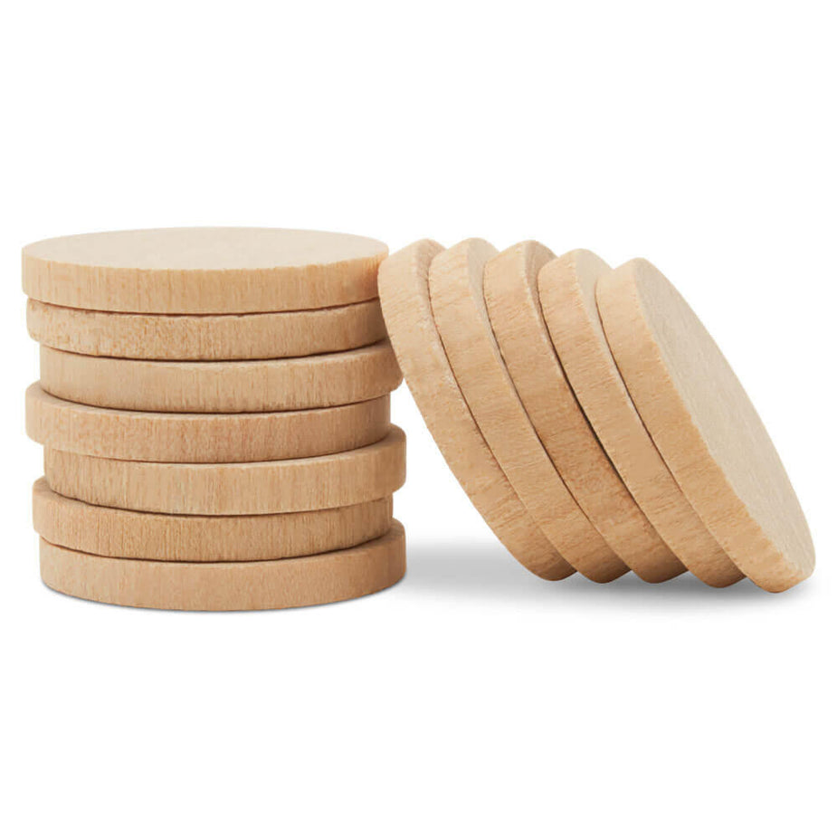 Wood Circles & Wood Rounds | Woodpeckers Crafts