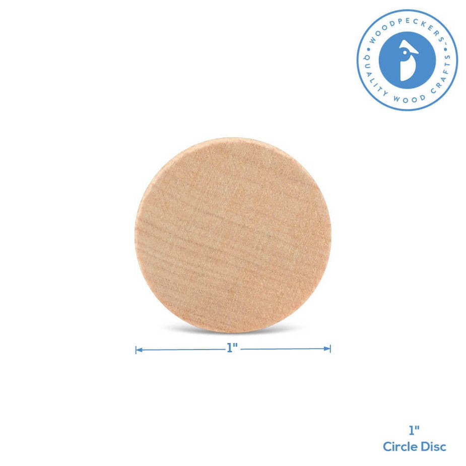 Wood Circles & Wood Rounds | Woodpeckers Crafts