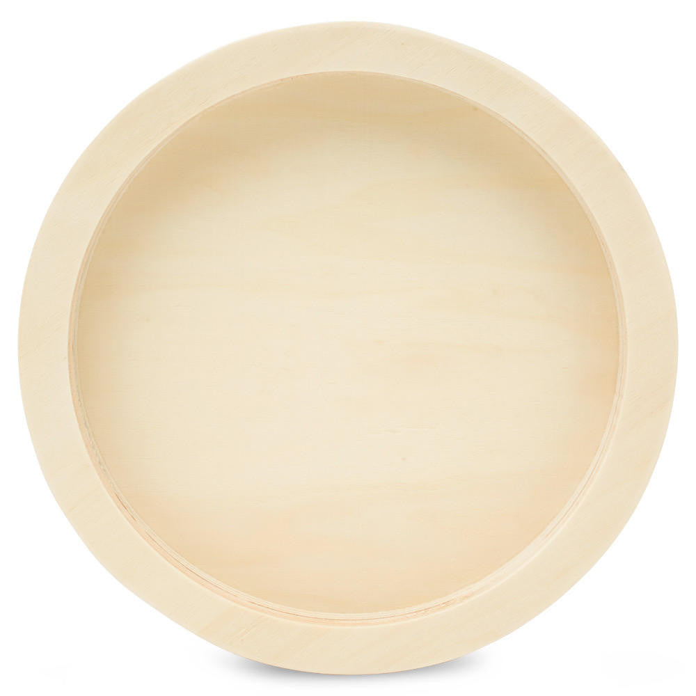 10” Large Round Wood Canvas, Unfinished | Woodpeckers Crafts