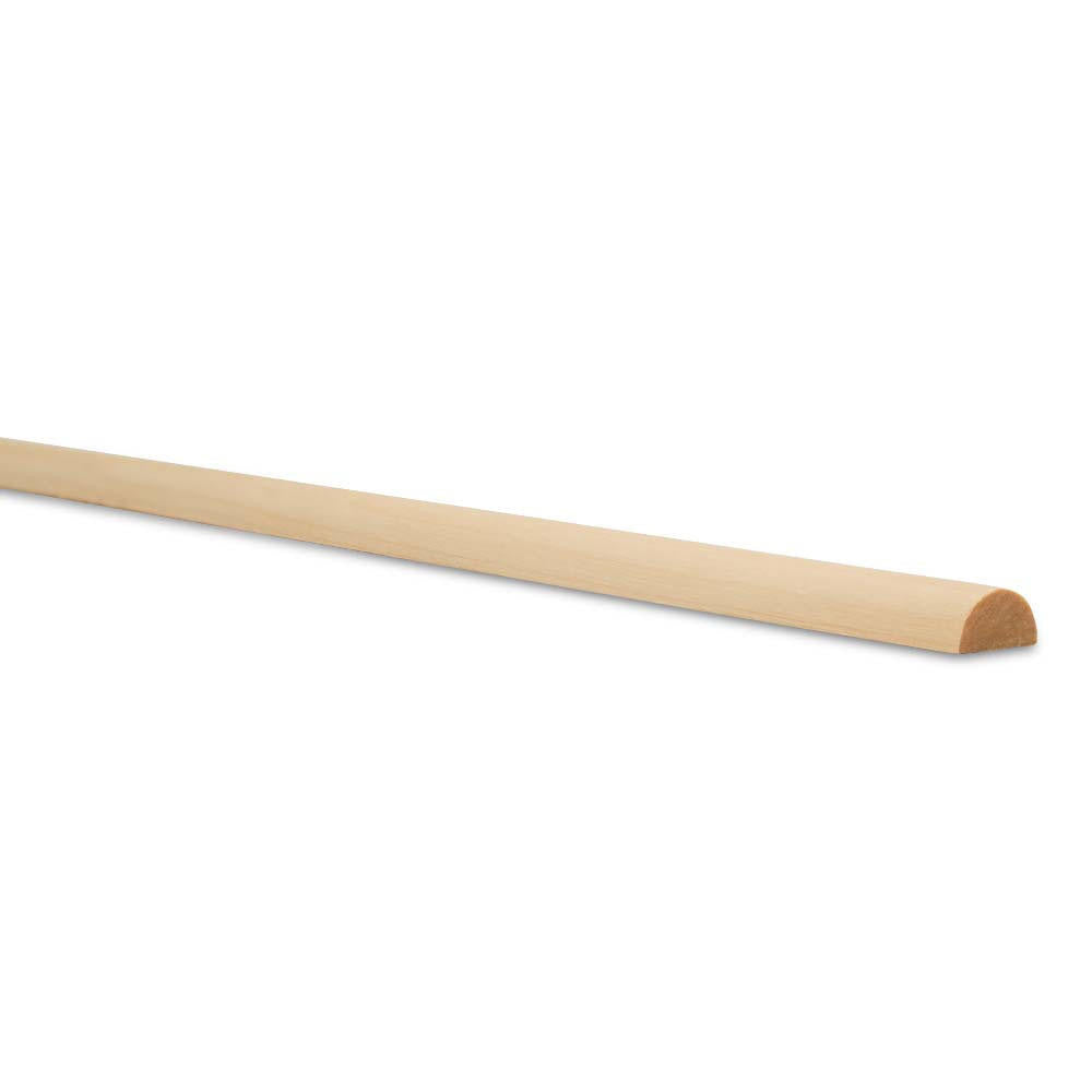 Split Wood Dowel ½” x 48”, Unfinished | Woodpeckers Crafts