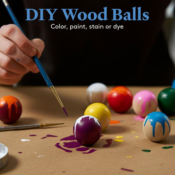 Wooden Balls for Crafts & DIY Projects – Woodpeckers Crafts