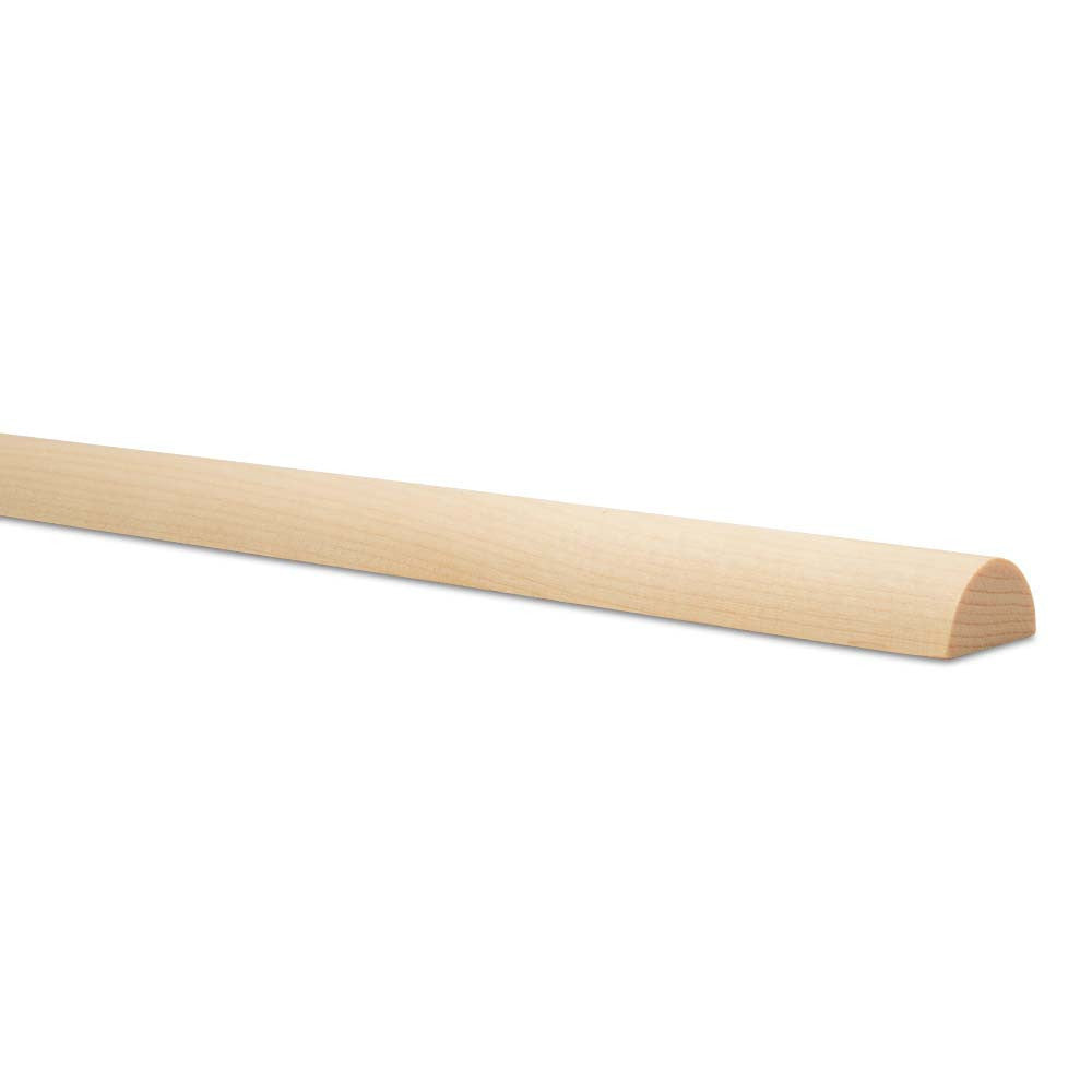Wood Split Dowel 3/4” x 18”, Unfinished | Woodpeckers Crafts