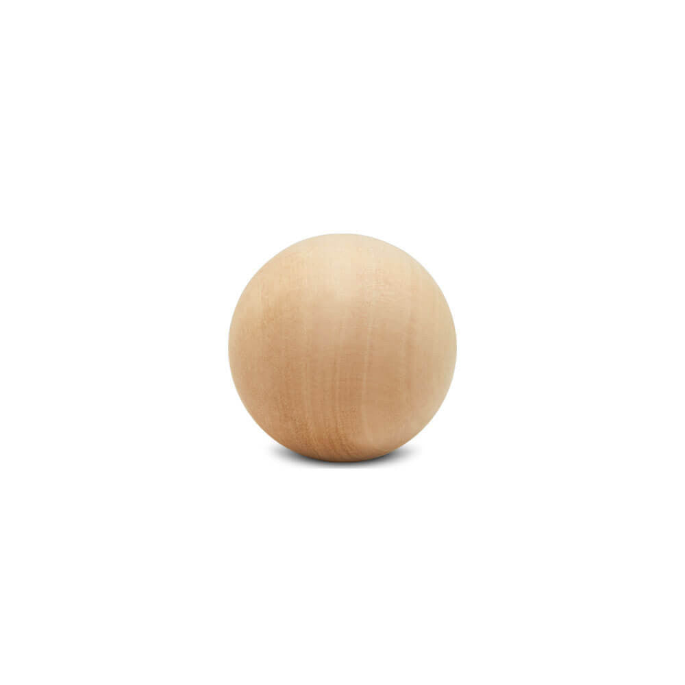 4” Large Wooden Ball for Crafts | Woodpeckers Crafts
