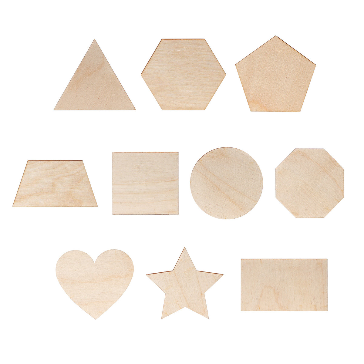 DIY Wood Geometric shapes |Woodpeckers Crafts