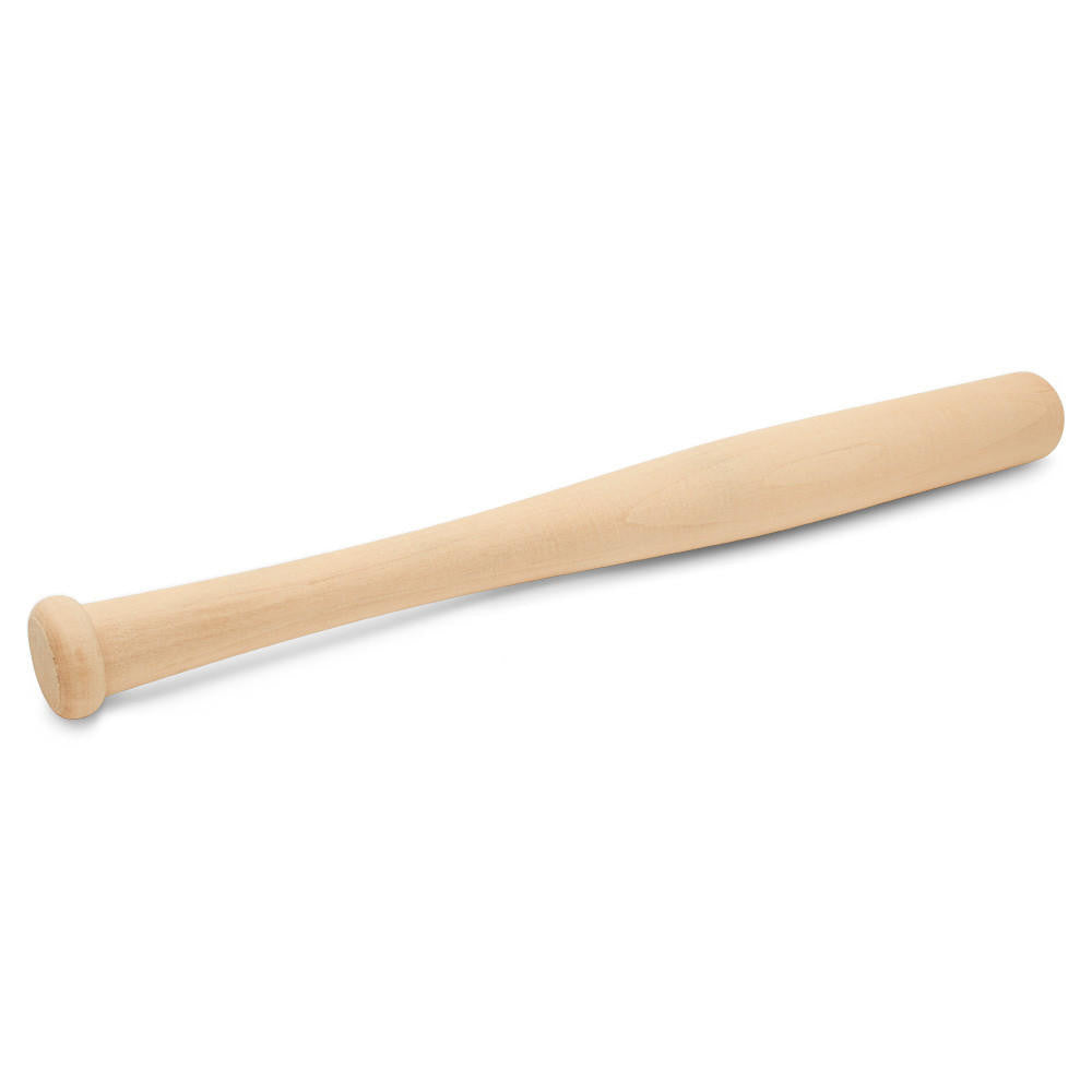 12” Small Baseball Bat, Unfinished | Woodpeckers Crafts