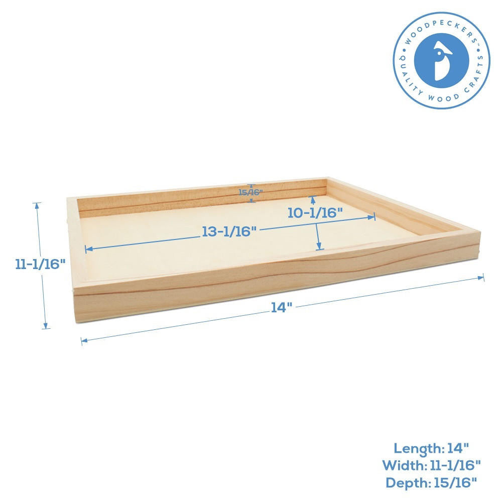 Wooden Trays and Frames | Woodpeckers Crafts