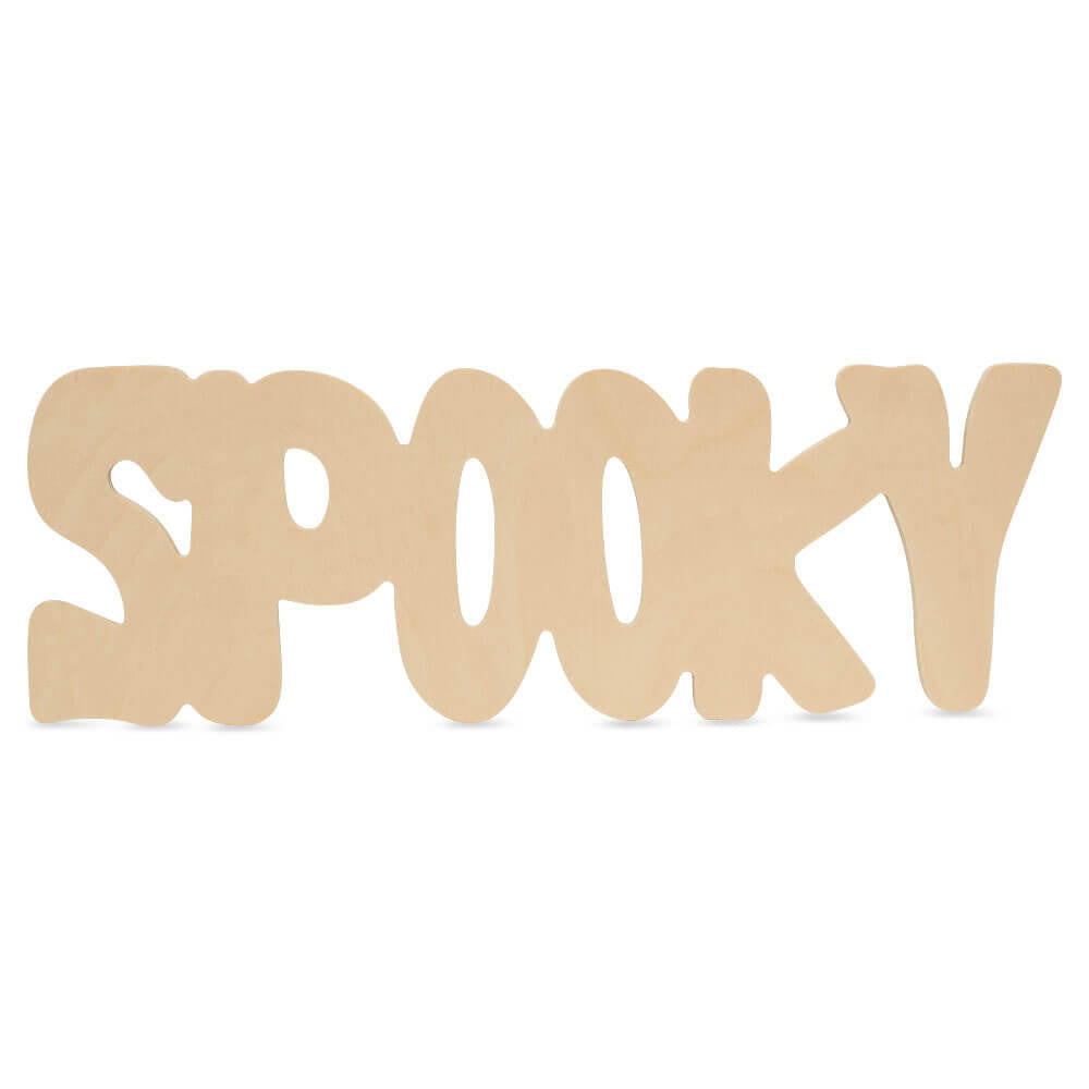 Spooky Halloween Wood Cutouts 18” Woodpeckers Crafts