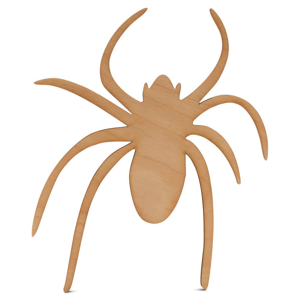 Wood Spider Craft 8”, Unfinished Cutout | Woodpeckers Crafts