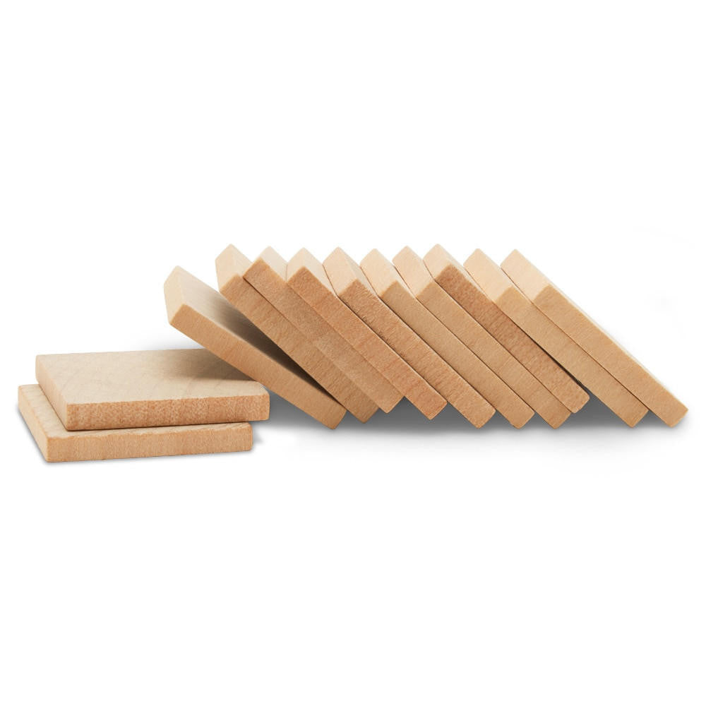 Wooden Blank Scrabble Tile 1" and 1/8" thick – Woodpeckers Crafts